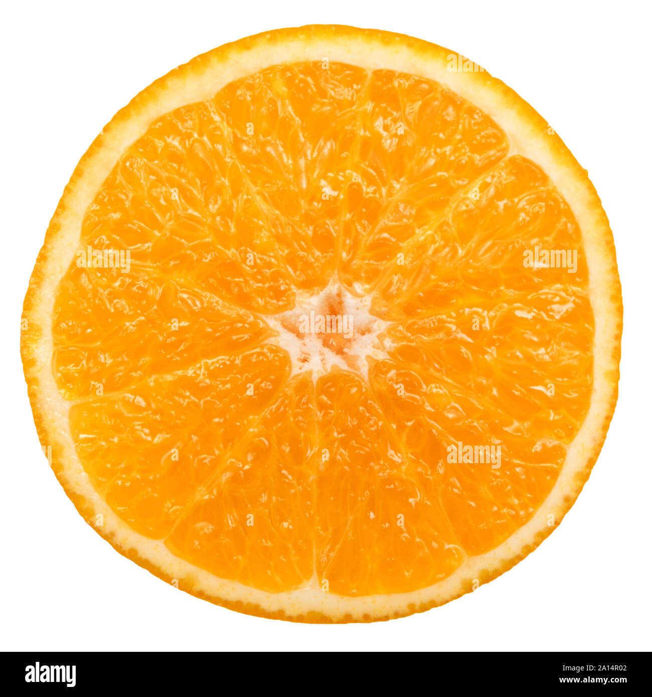 Orange isolated on white background Stock Photo - Alamy
