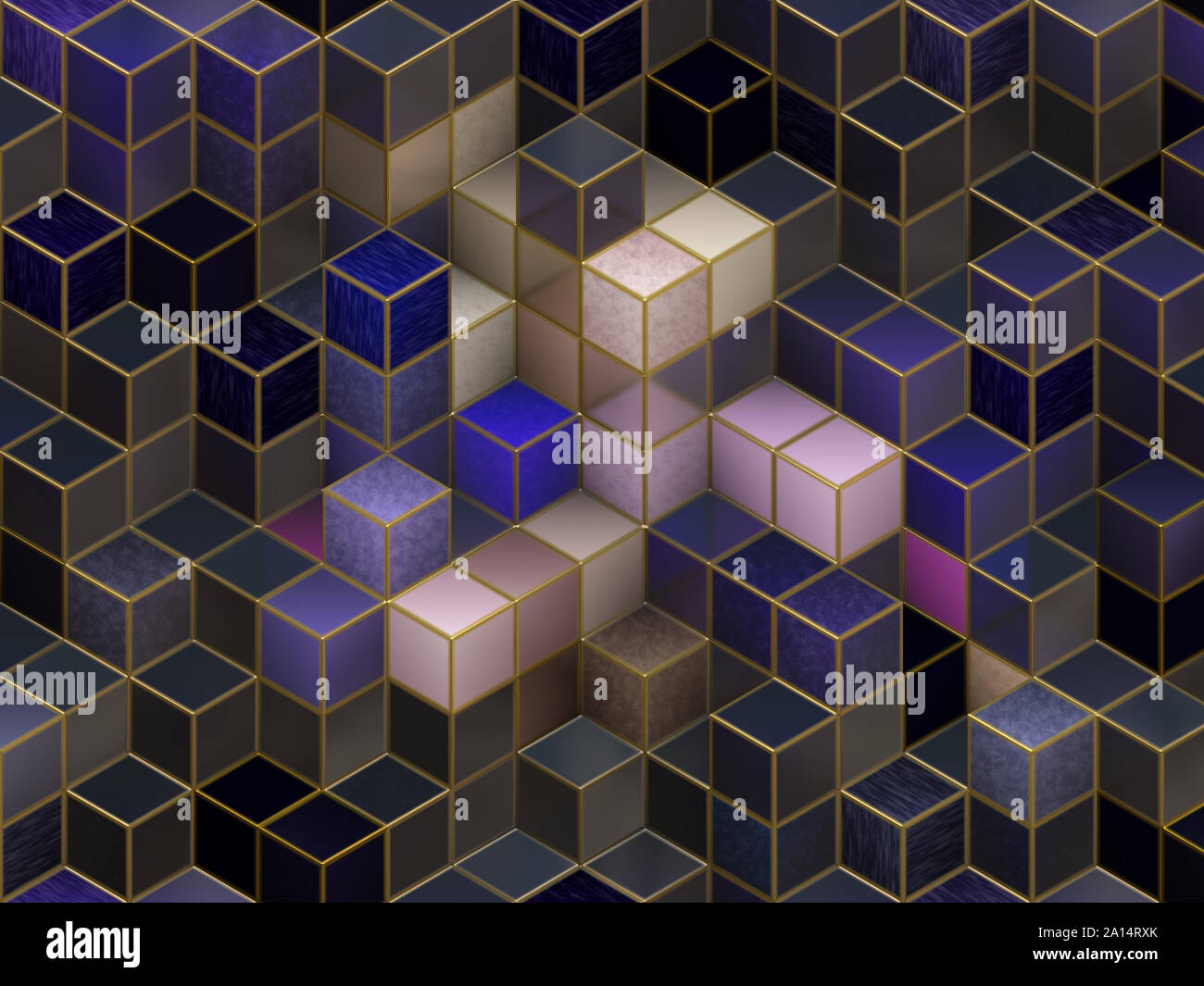 Colorful 3d cubes, boxes abstract design background Stock Photo - Alamy