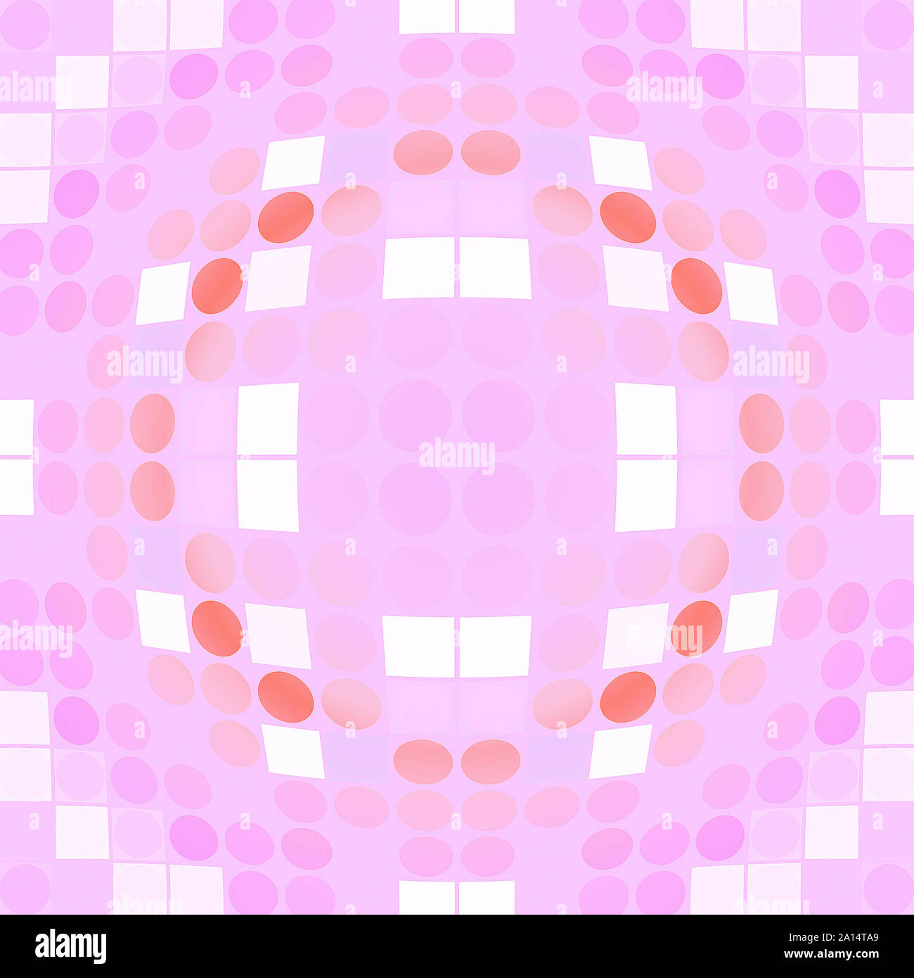 Abstract colorful distorted dotted, circular texture background Stock ...