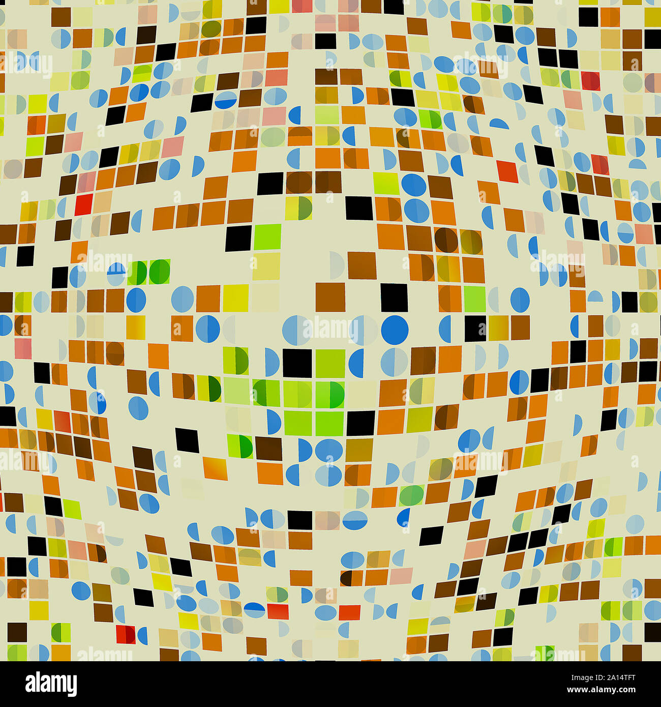 Abstract colorful distorted dotted, circular texture background Stock ...