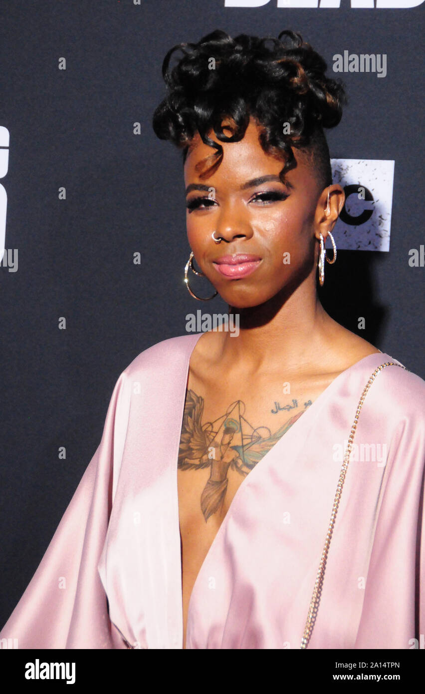 Hollywood, California, USA 23rd September 2019 Actress Angel Theory ...