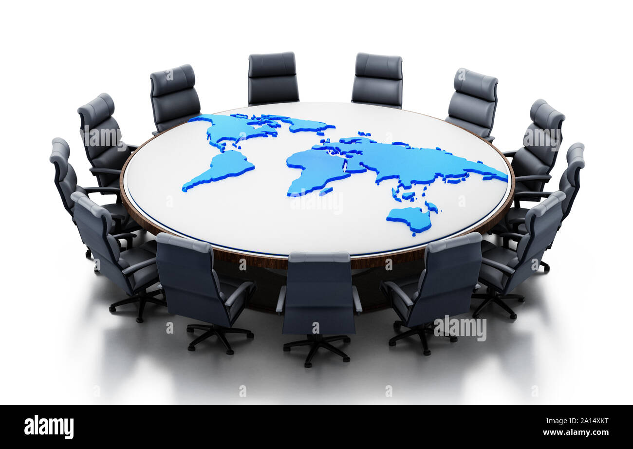 Earth concept map isolated glass hi-res stock photography and images ...