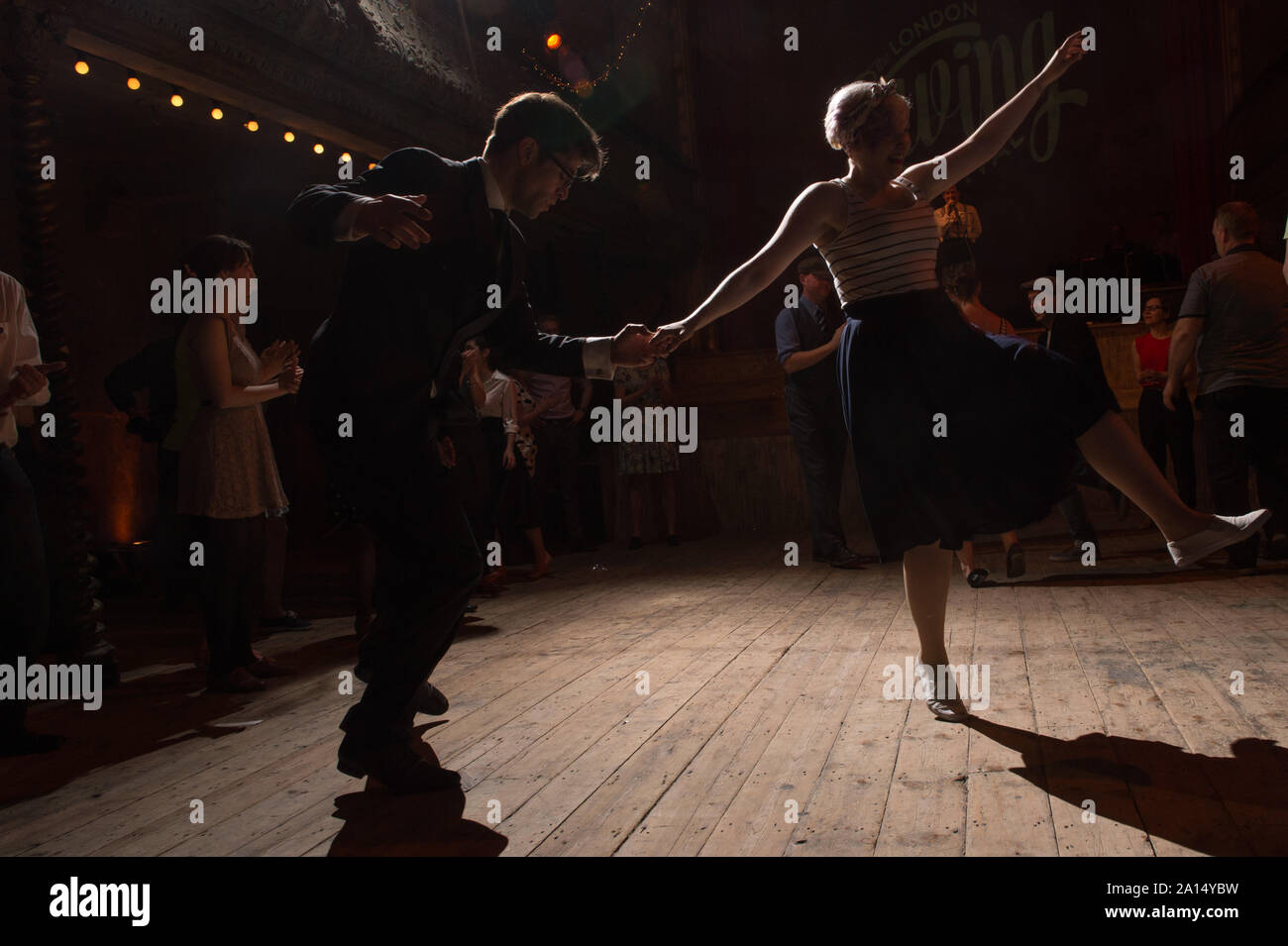 The opening party of the London Jitterbug Championships and the London ...