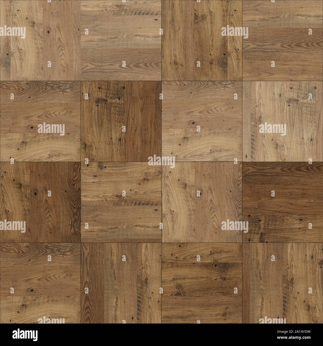 Pattern of seamless wood parquet texture (chess dirty brown Stock Photo ...
