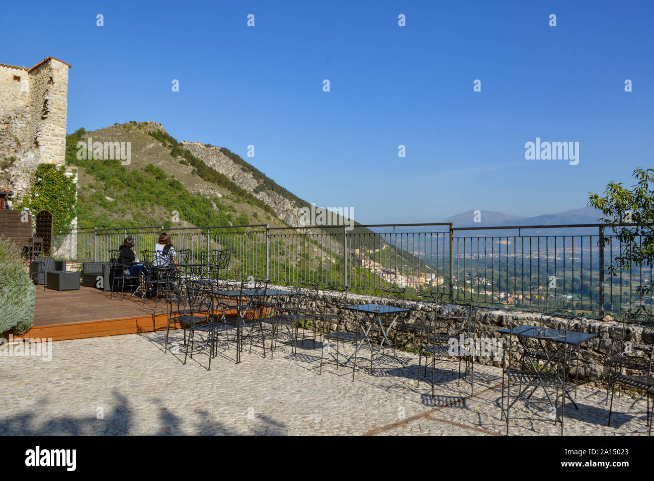 Scenic sight in Tagliacozzo, province of L'Aquila, Abruzzo, Italy Stock ...