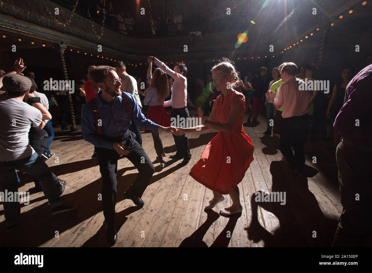 The opening party of the London Jitterbug Championships and the London ...