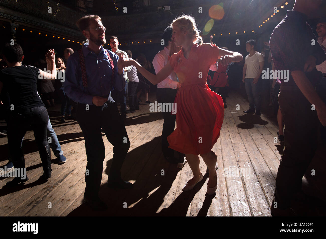The opening party of the London Jitterbug Championships and the London ...