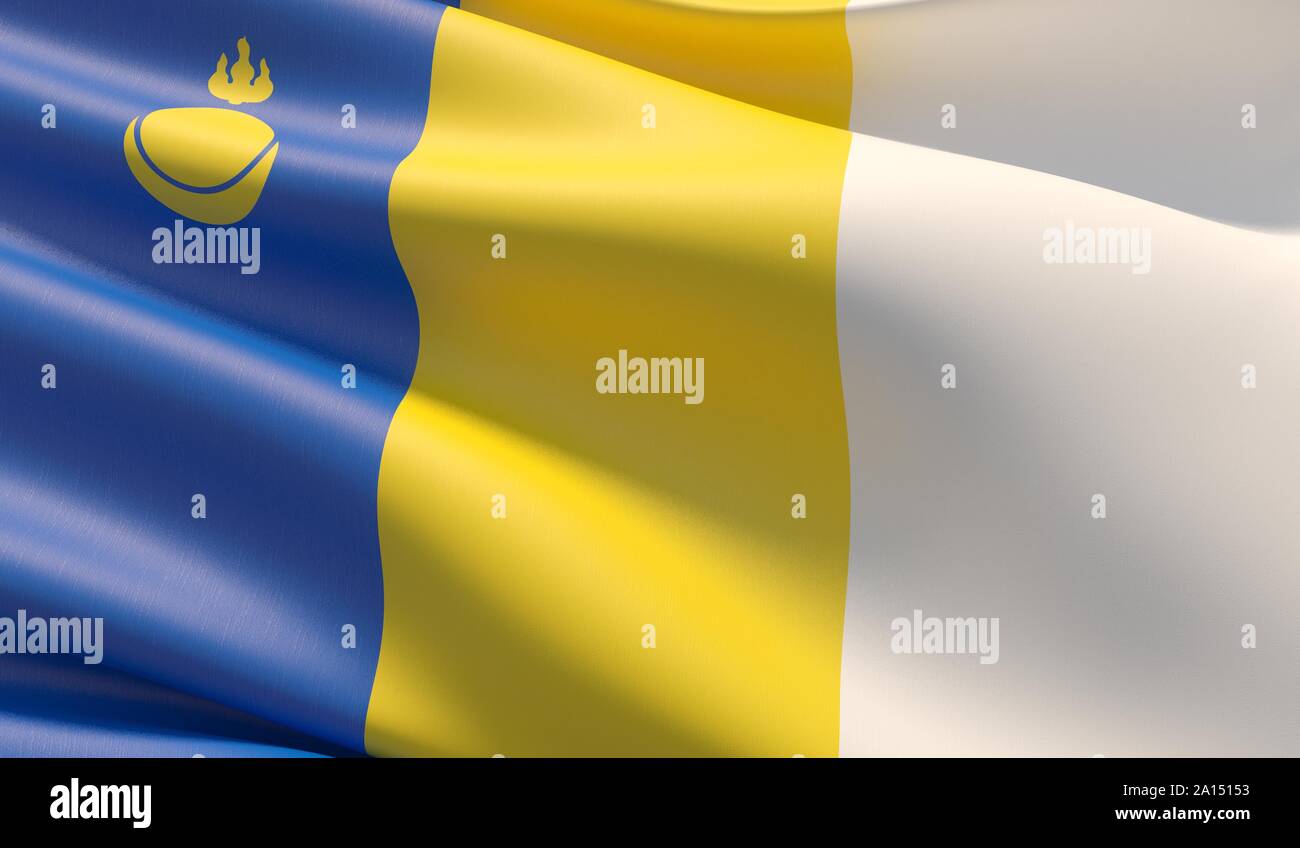 Flags of the federal subjects of Russia Stock Photo - Alamy