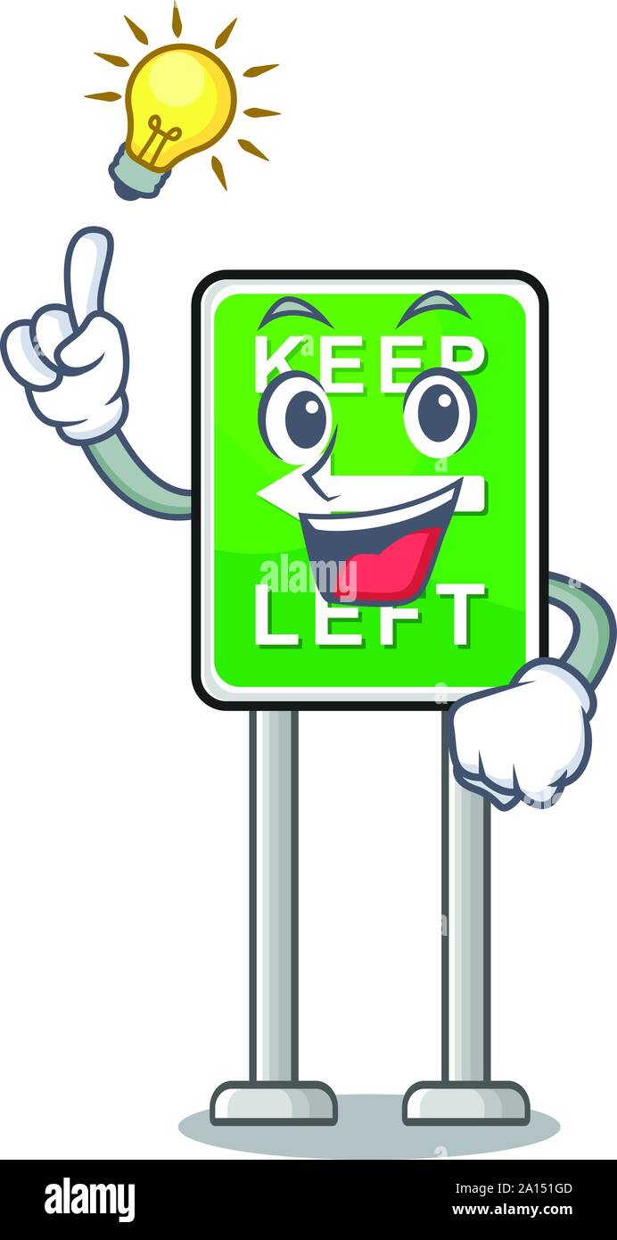 Have an idea toy keep left on cartoon table Stock Vector Image & Art ...