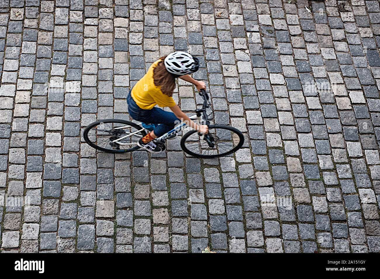 People on the bike Stock Photo - Alamy