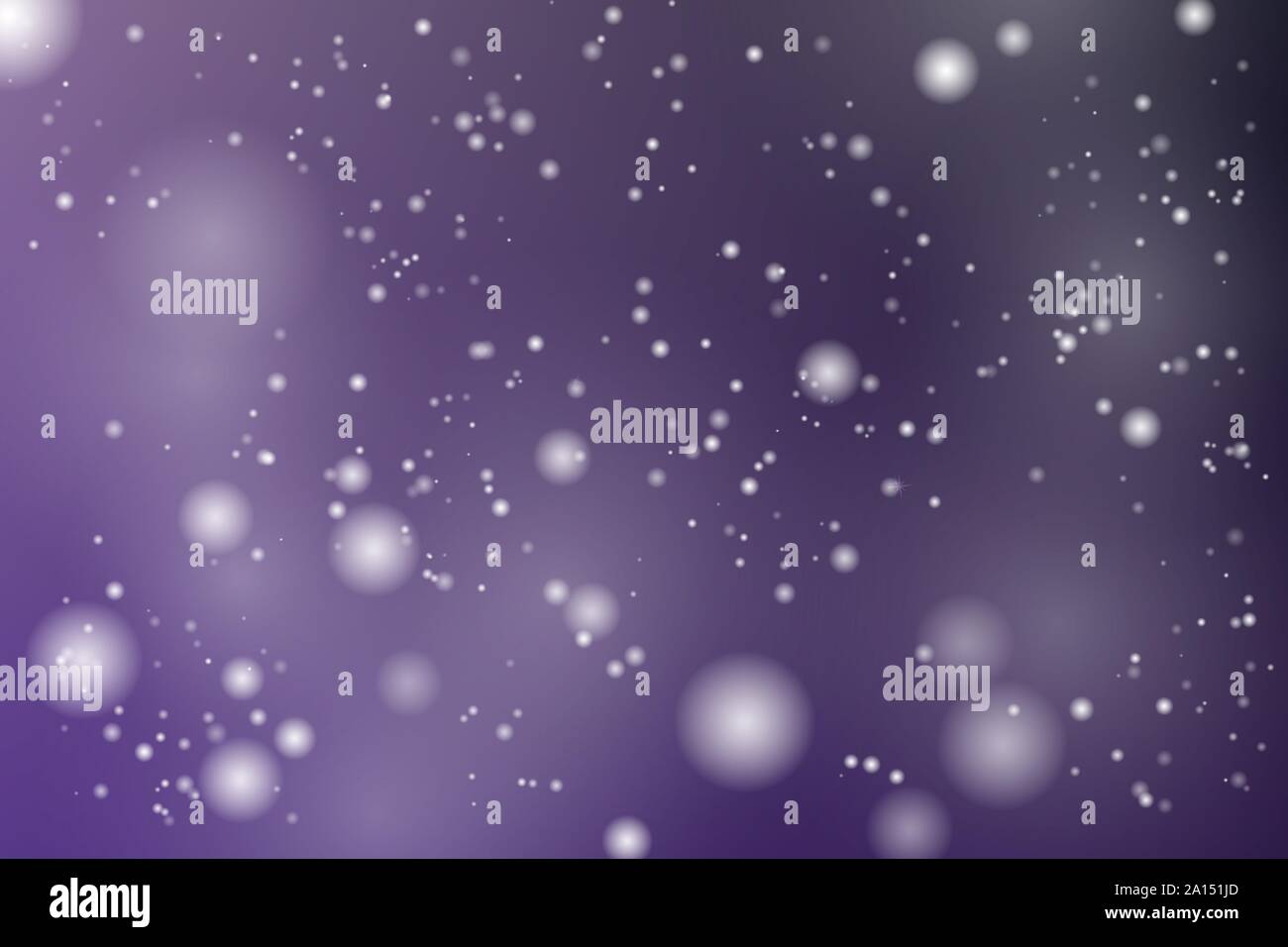 Abstract violet background with glowing particles. Vector illustration ...