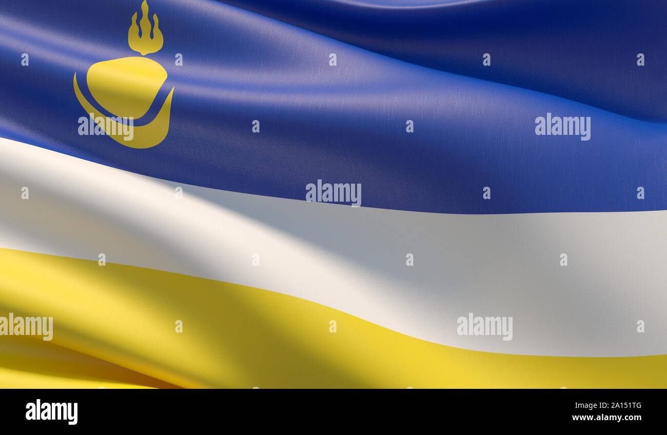 Flags of the federal subjects of Russia Stock Photo - Alamy