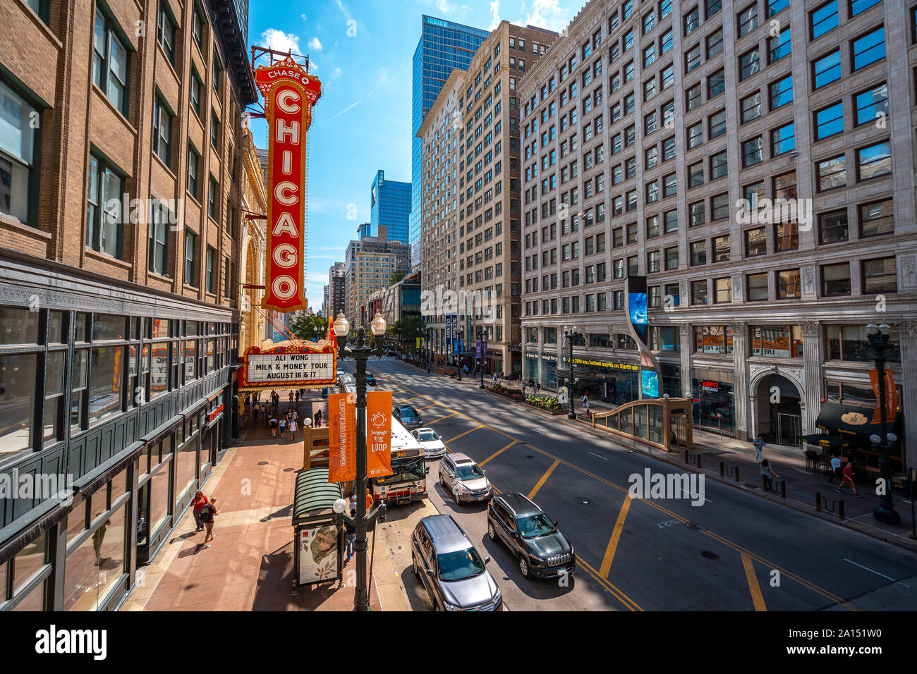 Chicago illinois old town sign hi-res stock photography and images - Alamy