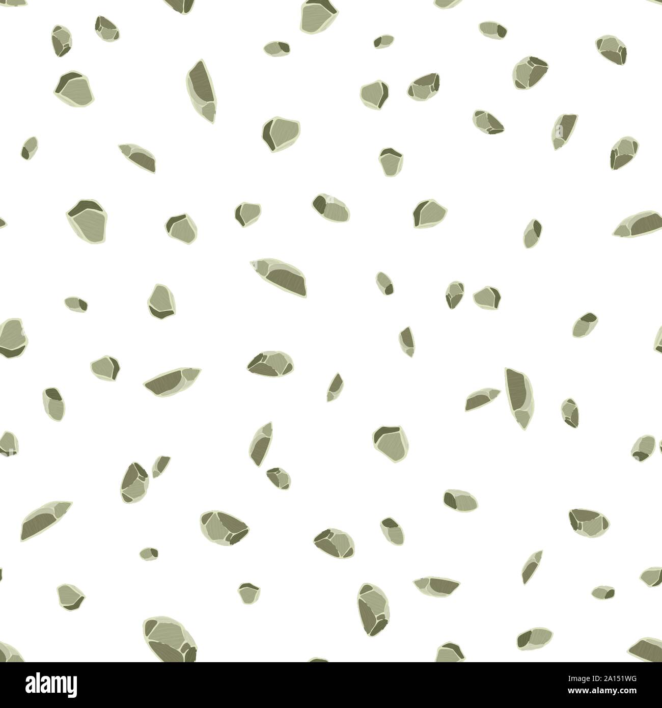 Gray rock stone repeat. Seamless pattern background. Vector ...