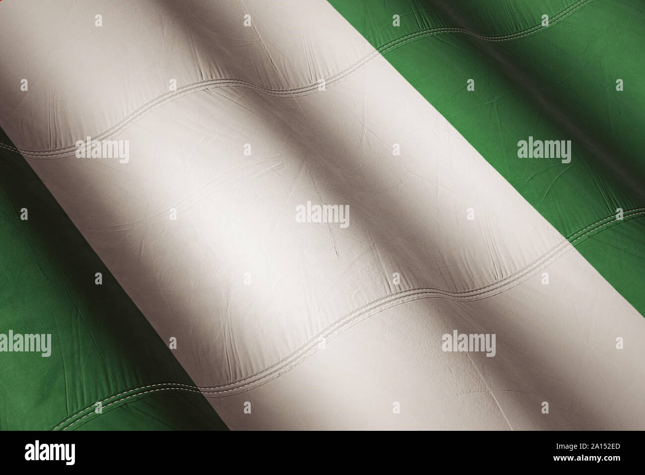 3d rendered illustration wavy surface flag of Nigeria 4K Stock Photo ...