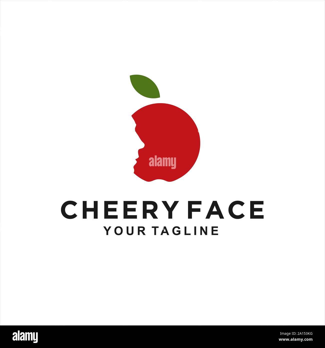 Face logos Stock Vector Images - Alamy