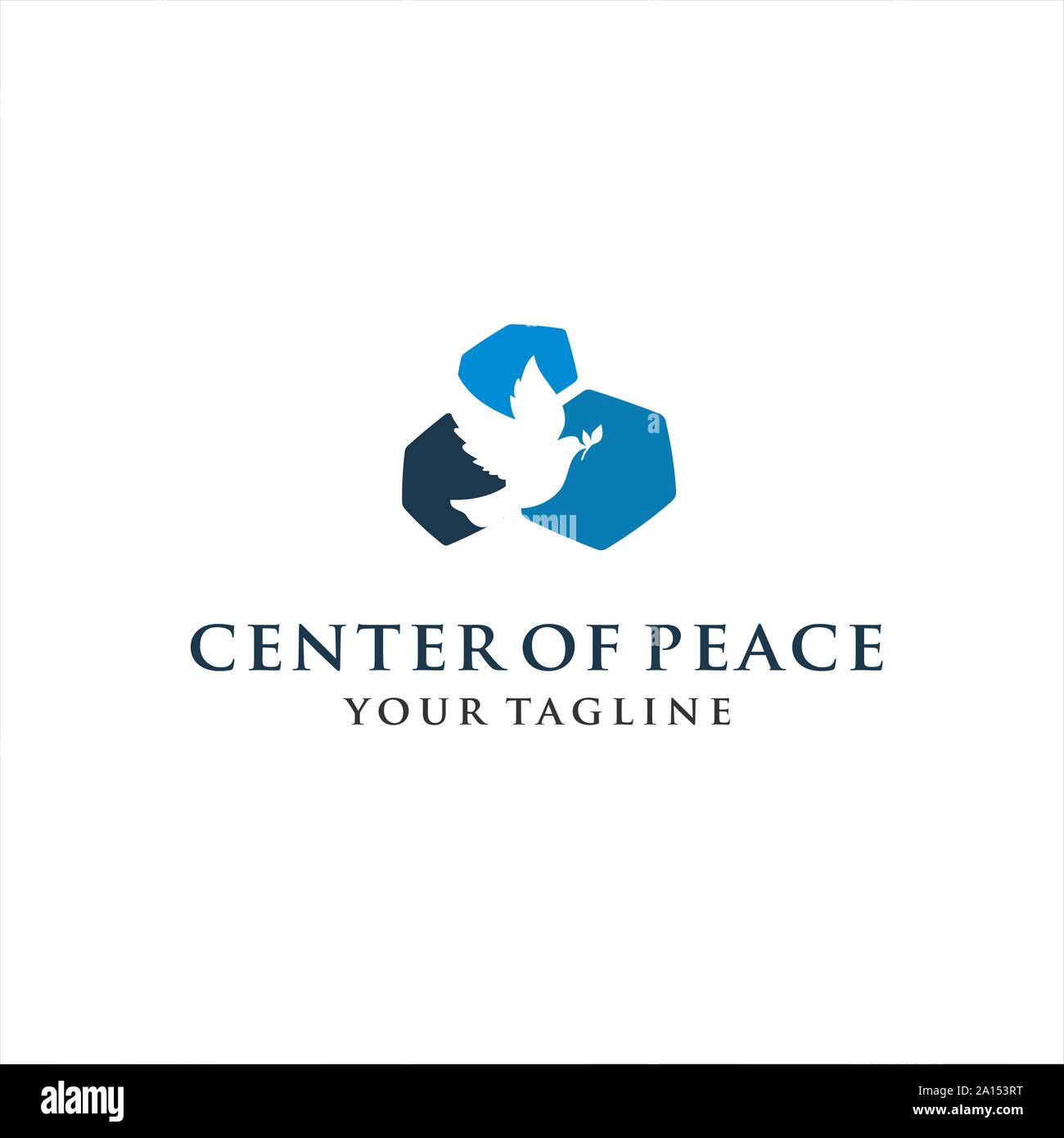 Simple minimalist dove pigeon Stock Vector Images - Alamy