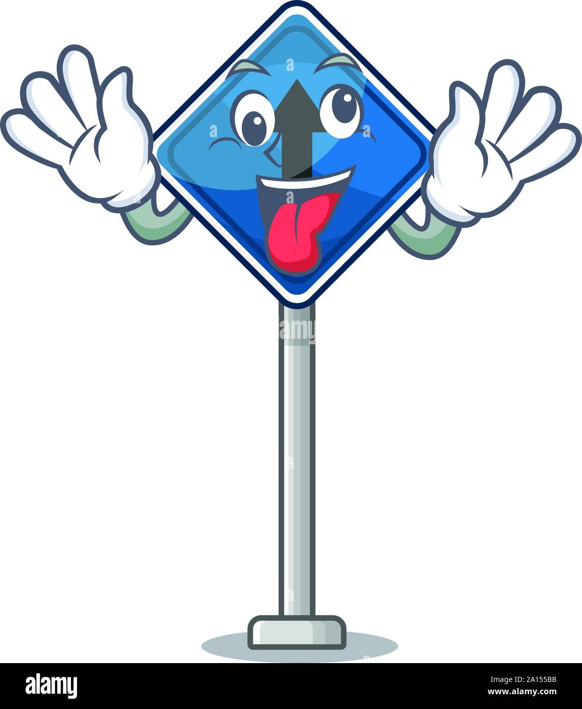 Cartoon the only way Stock Vector Images - Alamy