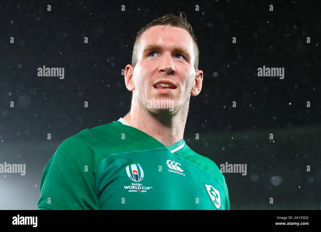 Ireland's Chris Farrell during the 2019 Rugby World Cup Pool A match at ...