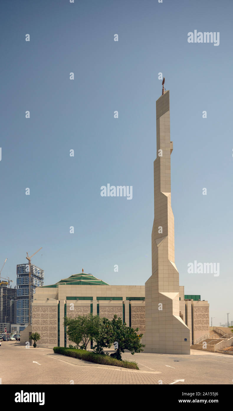 Al-Aziz Mosque, Abu Dhabi, United Arab Emirates Stock Photo - Alamy