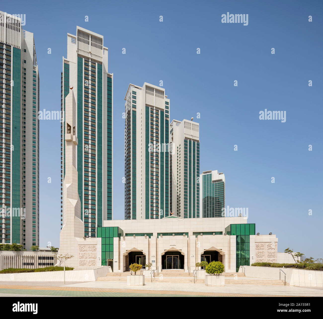 Al-Aziz Mosque, Abu Dhabi, United Arab Emirates Stock Photo - Alamy