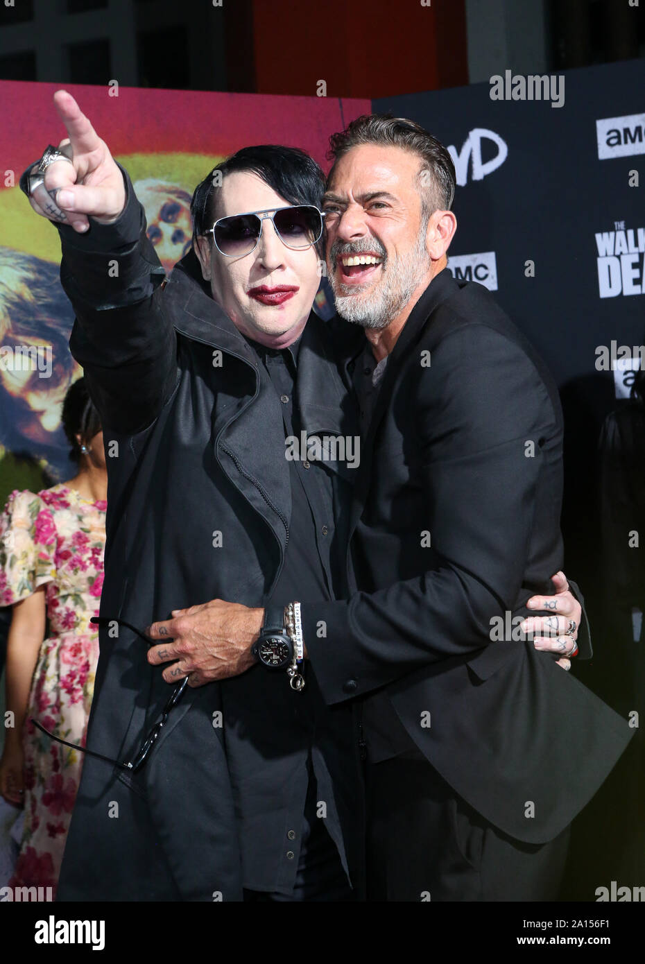 Marilyn manson jeffrey dean morgan hi-res stock photography and images ...
