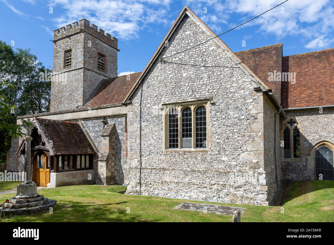 Village parish church of Saint Michael and All Angels, Shalbourne ...