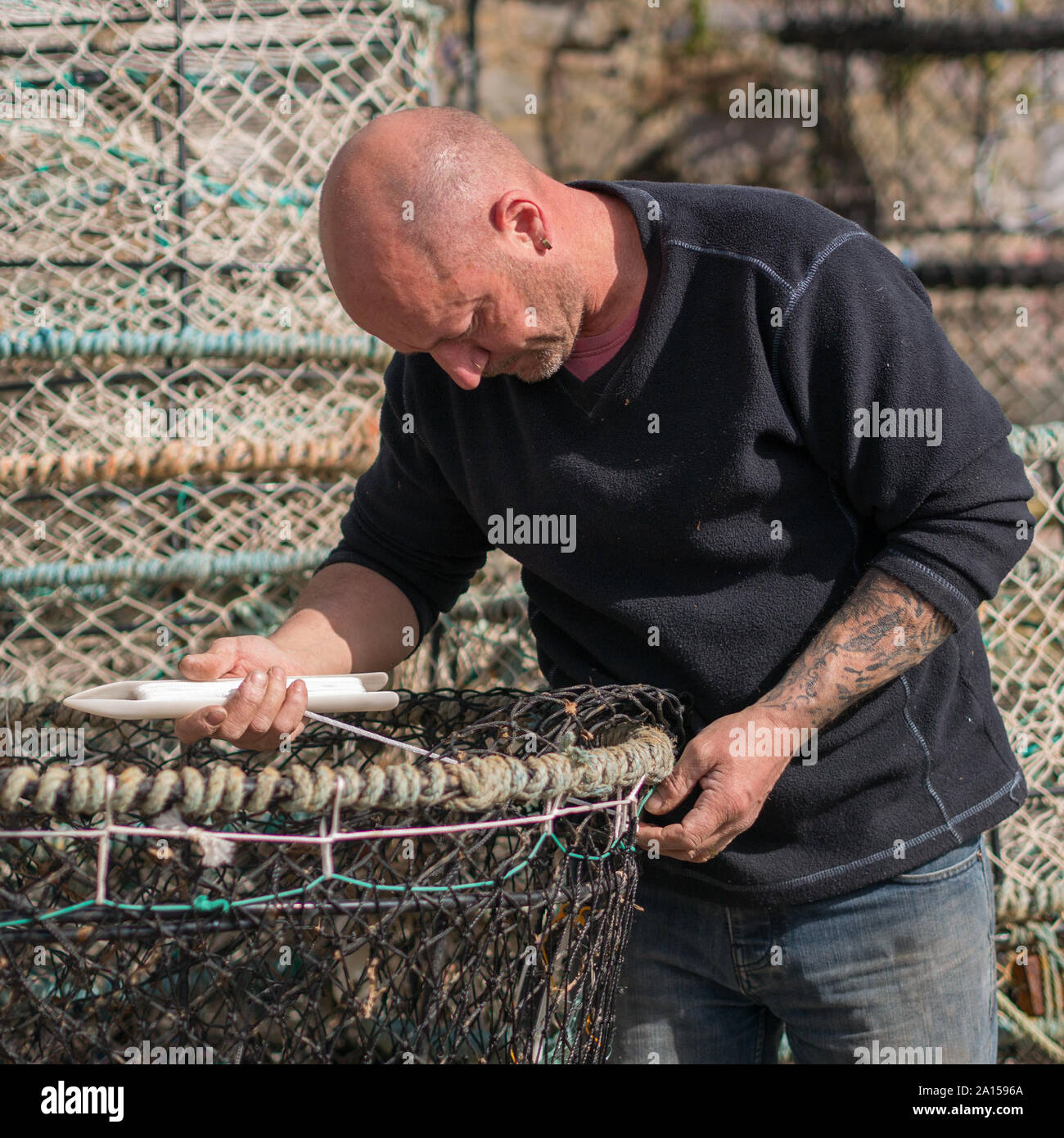 Lobster net hi-res stock photography and images - Alamy