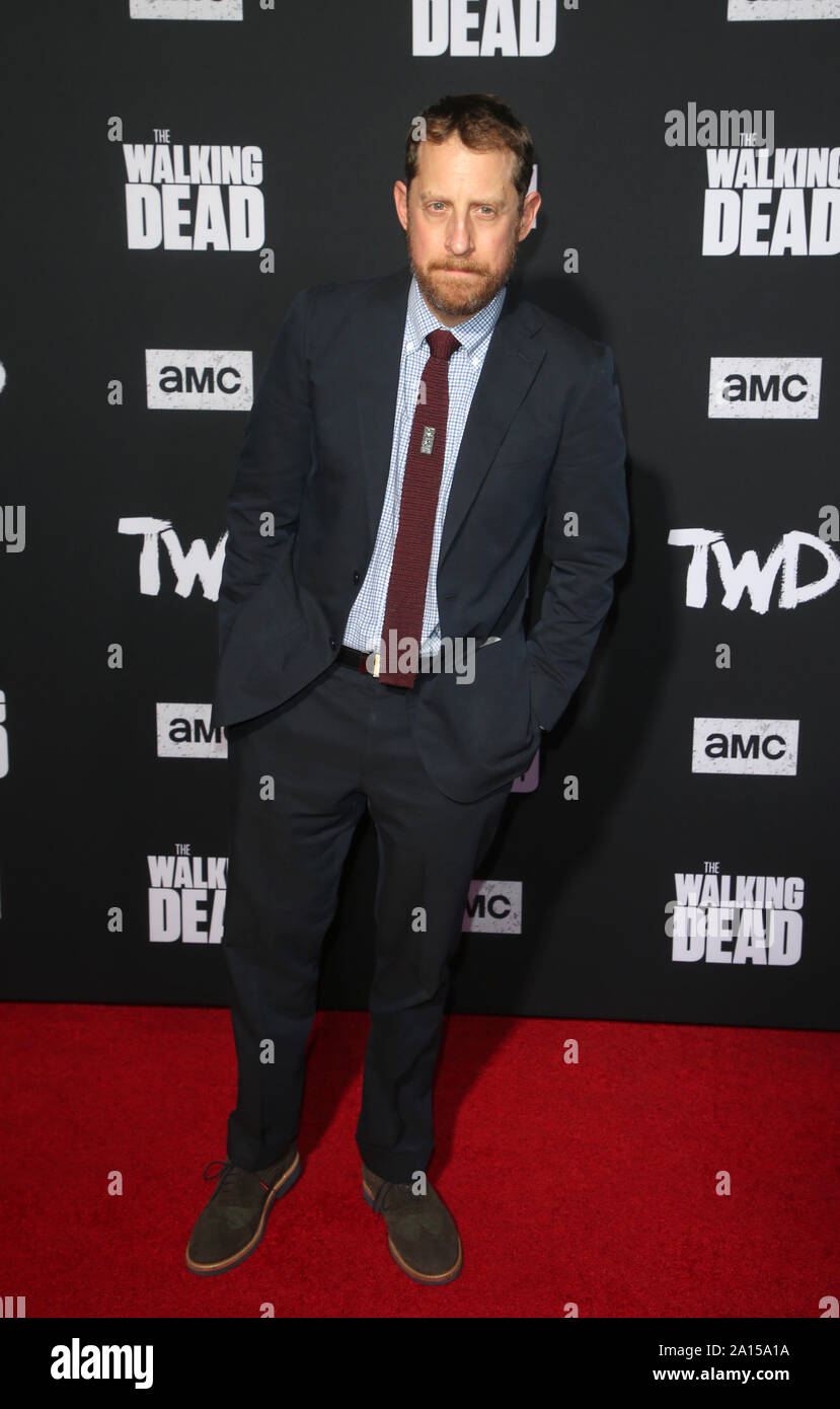 Hollywood, Ca. 23rd Sep, 2019. Scott Gimple, at The Walking Dead Season ...