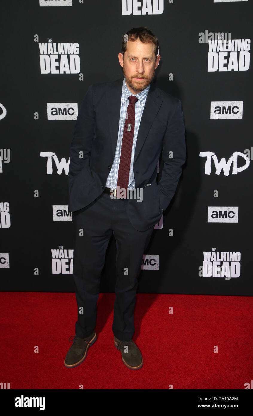 Hollywood, Ca. 23rd Sep, 2019. Scott Gimple, at The Walking Dead Season ...