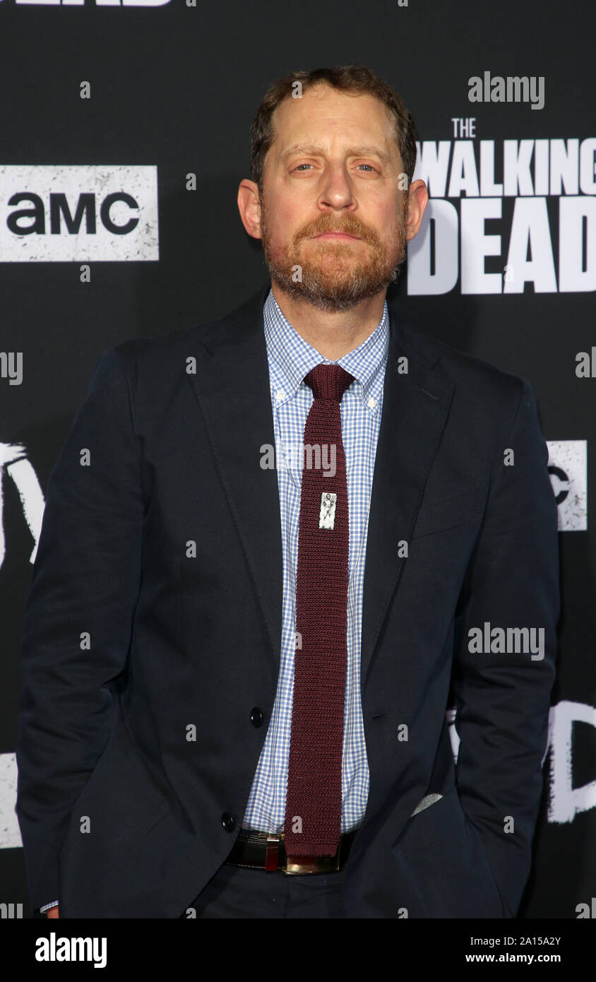 Hollywood, Ca. 23rd Sep, 2019. Scott Gimple, at The Walking Dead Season ...
