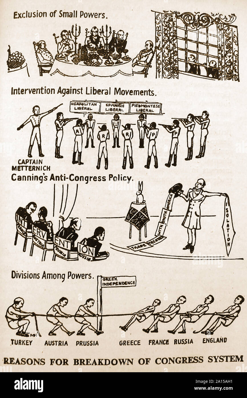 Metternich cartoon hi-res stock photography and images - Alamy