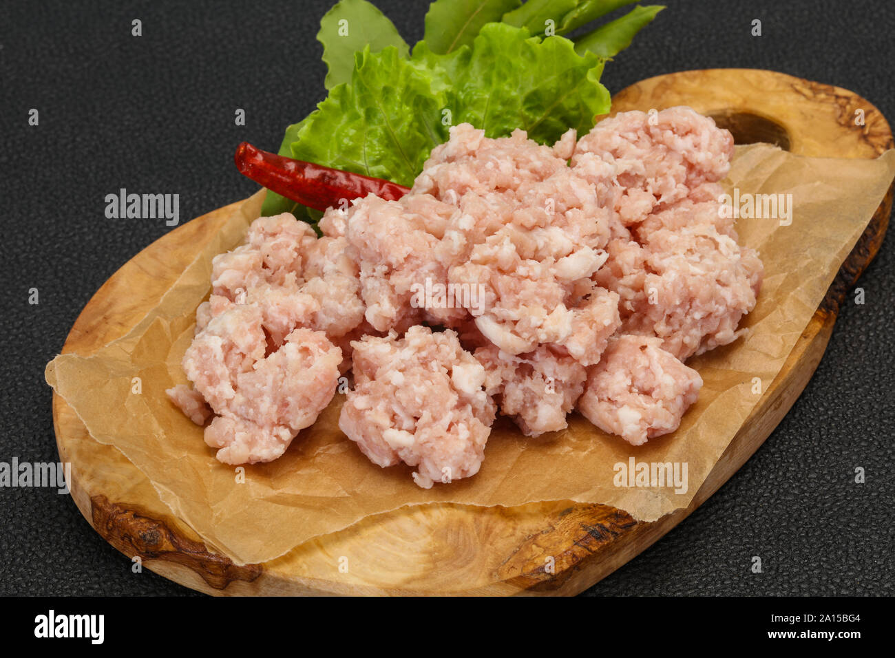 Homemade pork minced meat ready for cooking Stock Photo - Alamy