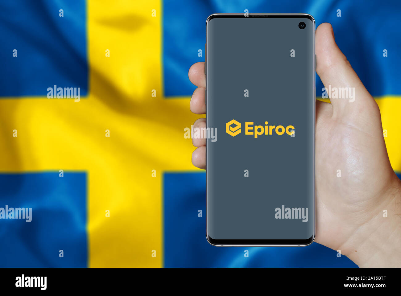Epiroc logo hi-res stock photography and images - Alamy