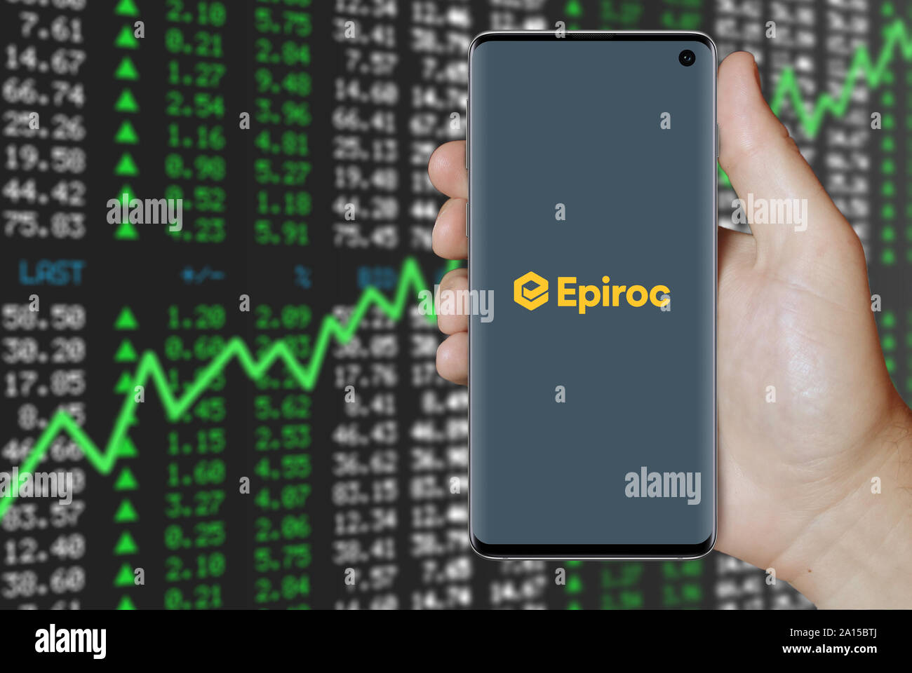 Epiroc logo hi-res stock photography and images - Alamy