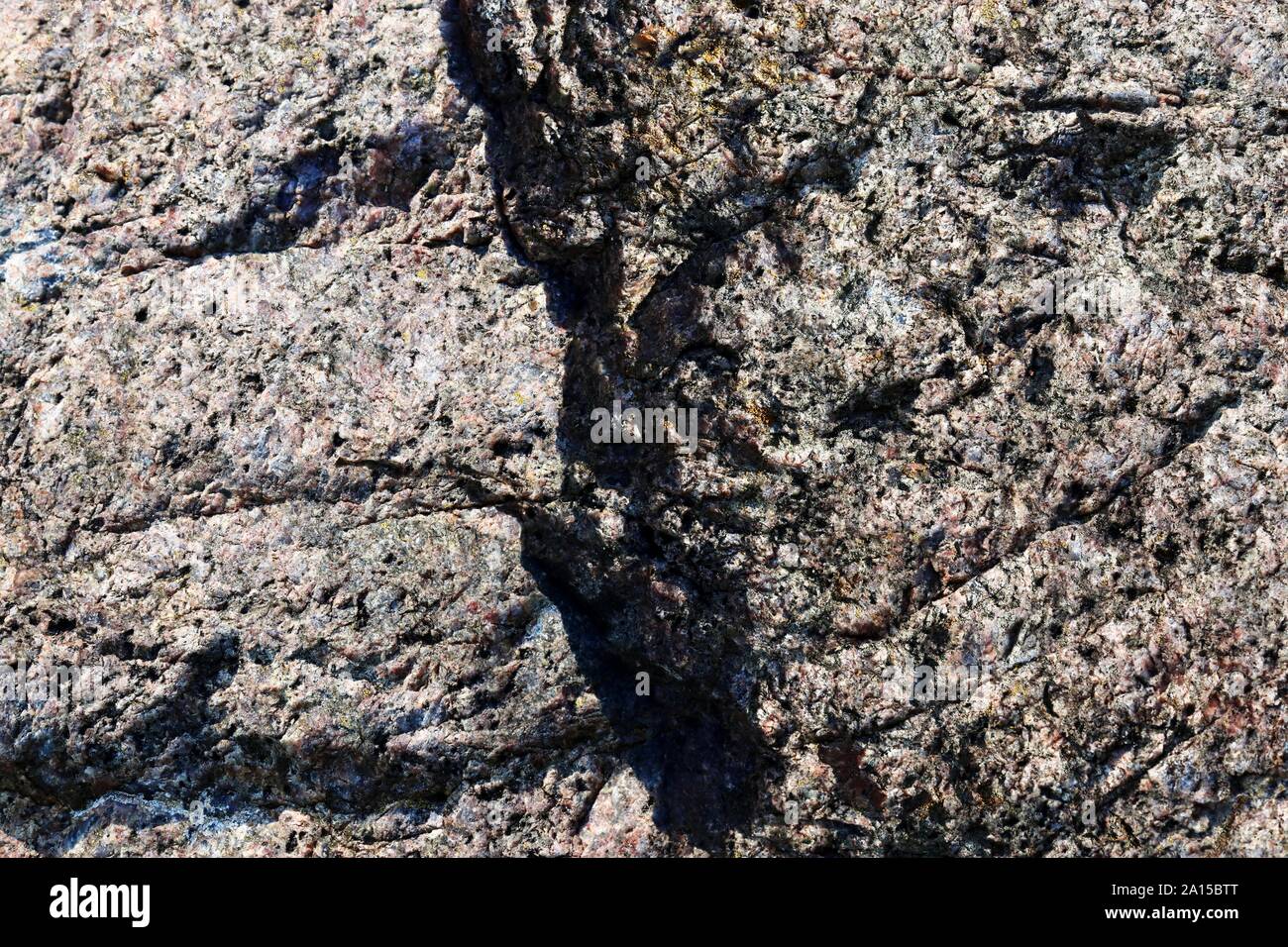 Granite stone texture in a detailed close of view in high resolution ...