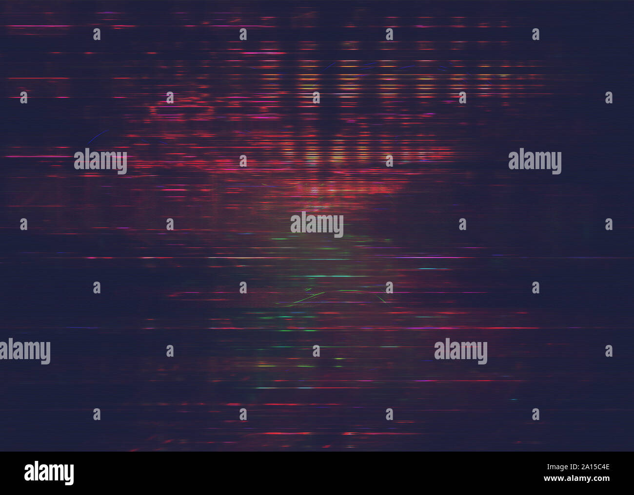 Grunge glitchy texture with tv screens as abstract background Stock ...