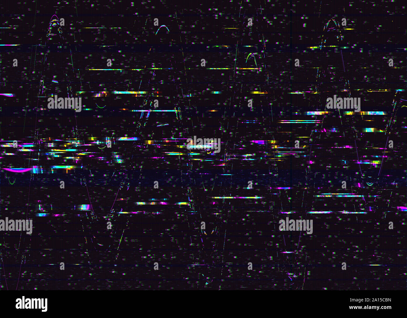 Grunge glitchy texture with tv screens as abstract background Stock ...
