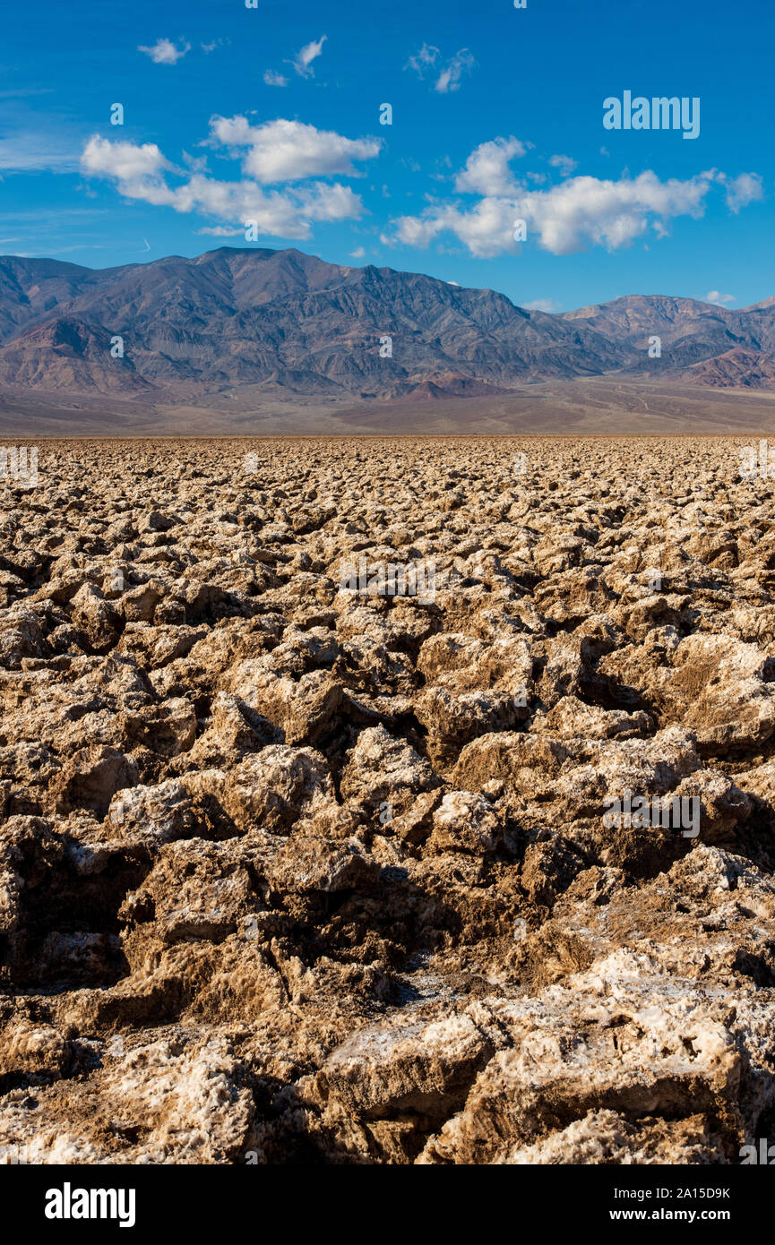 United States, California, Death Valley, Mojave desert: Devil's Golf ...