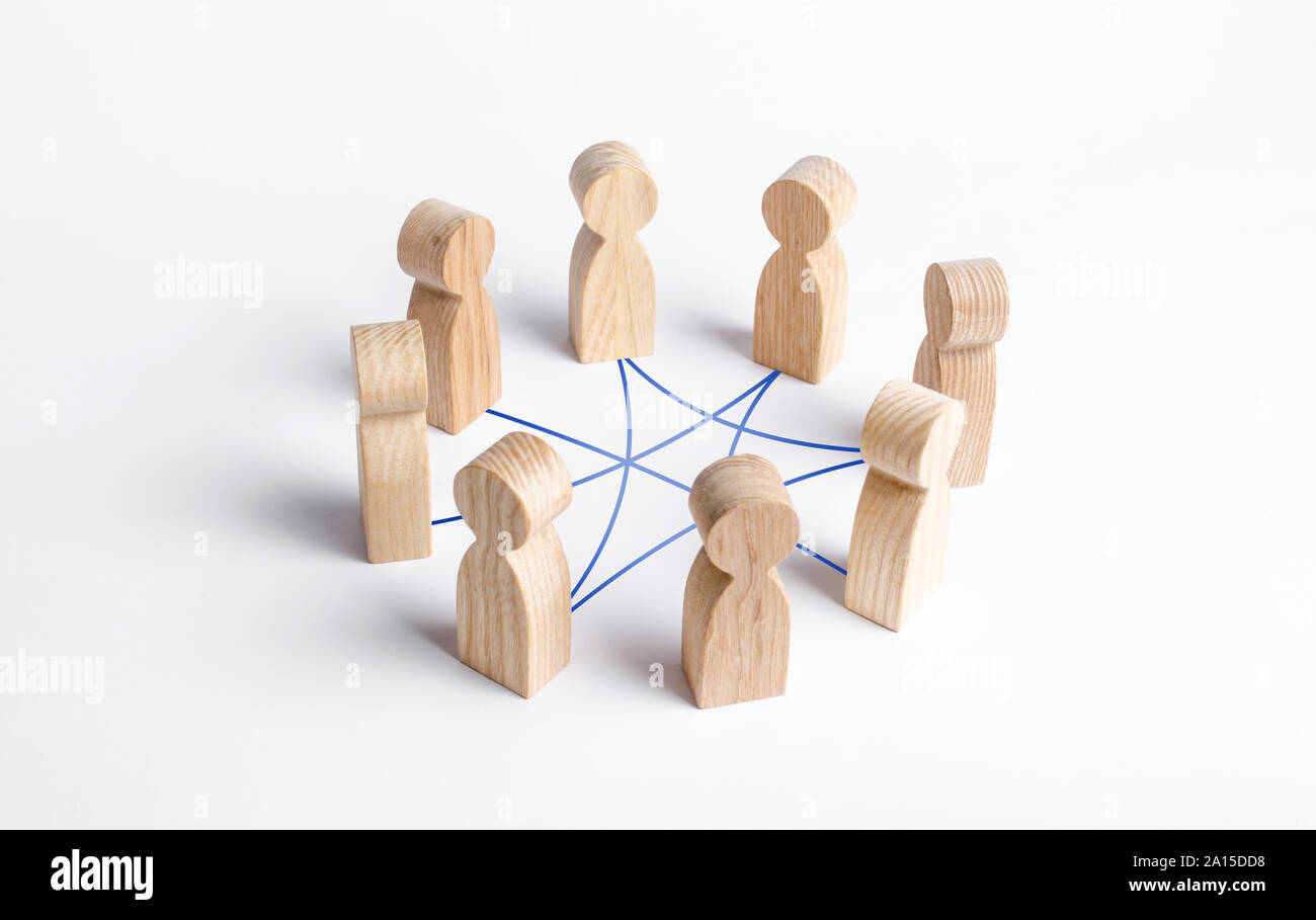 Interconnected ideas hi-res stock photography and images - Alamy