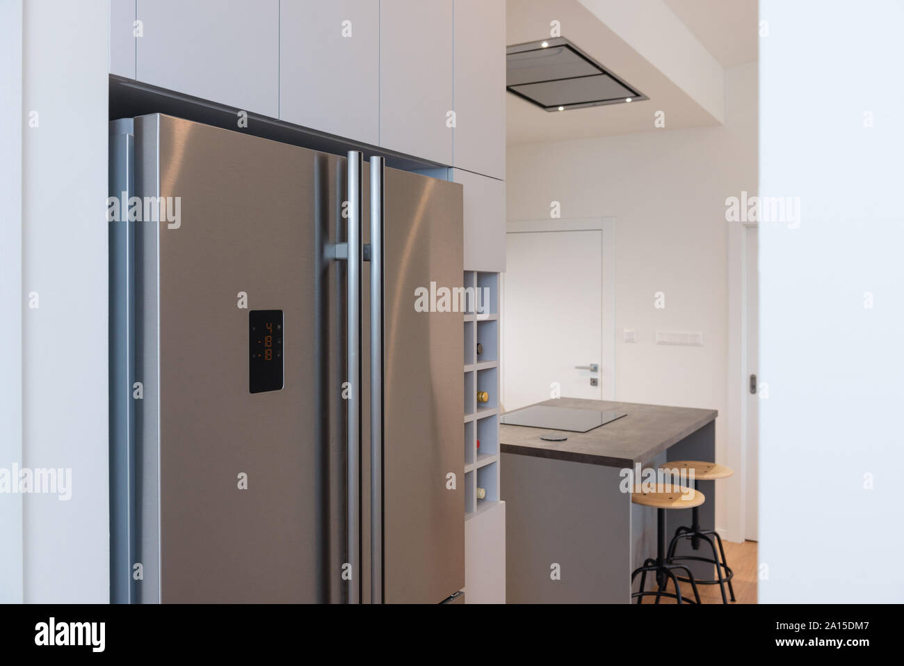 Built in fridge hi-res stock photography and images - Alamy