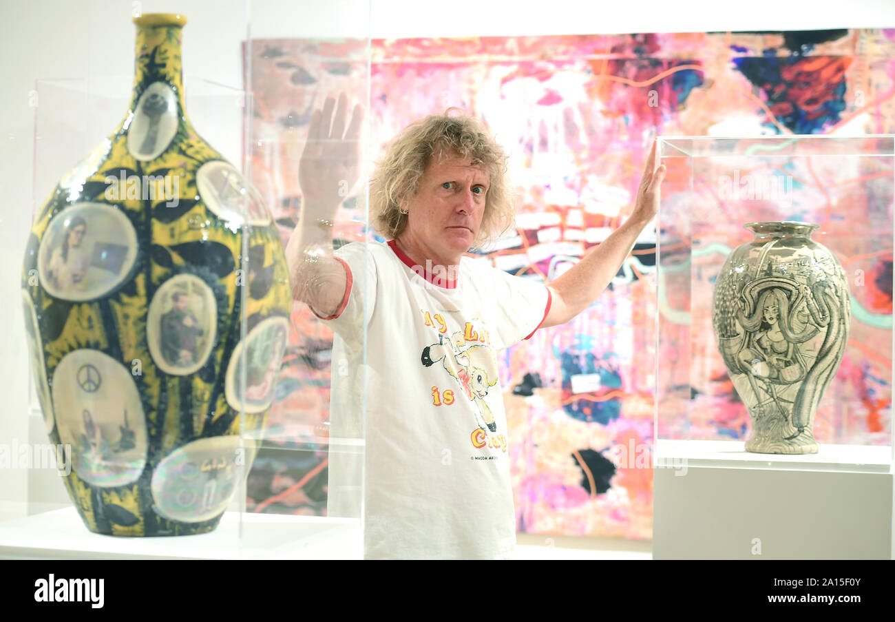 Grayson Perry launches his new exhibition Super Rich Interior ...