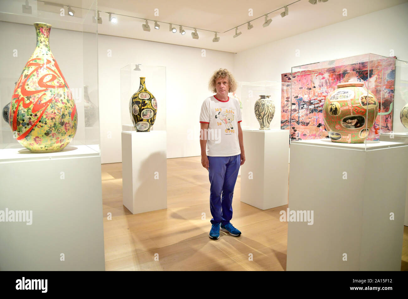 Grayson Perry launches his new exhibition Super Rich Interior ...