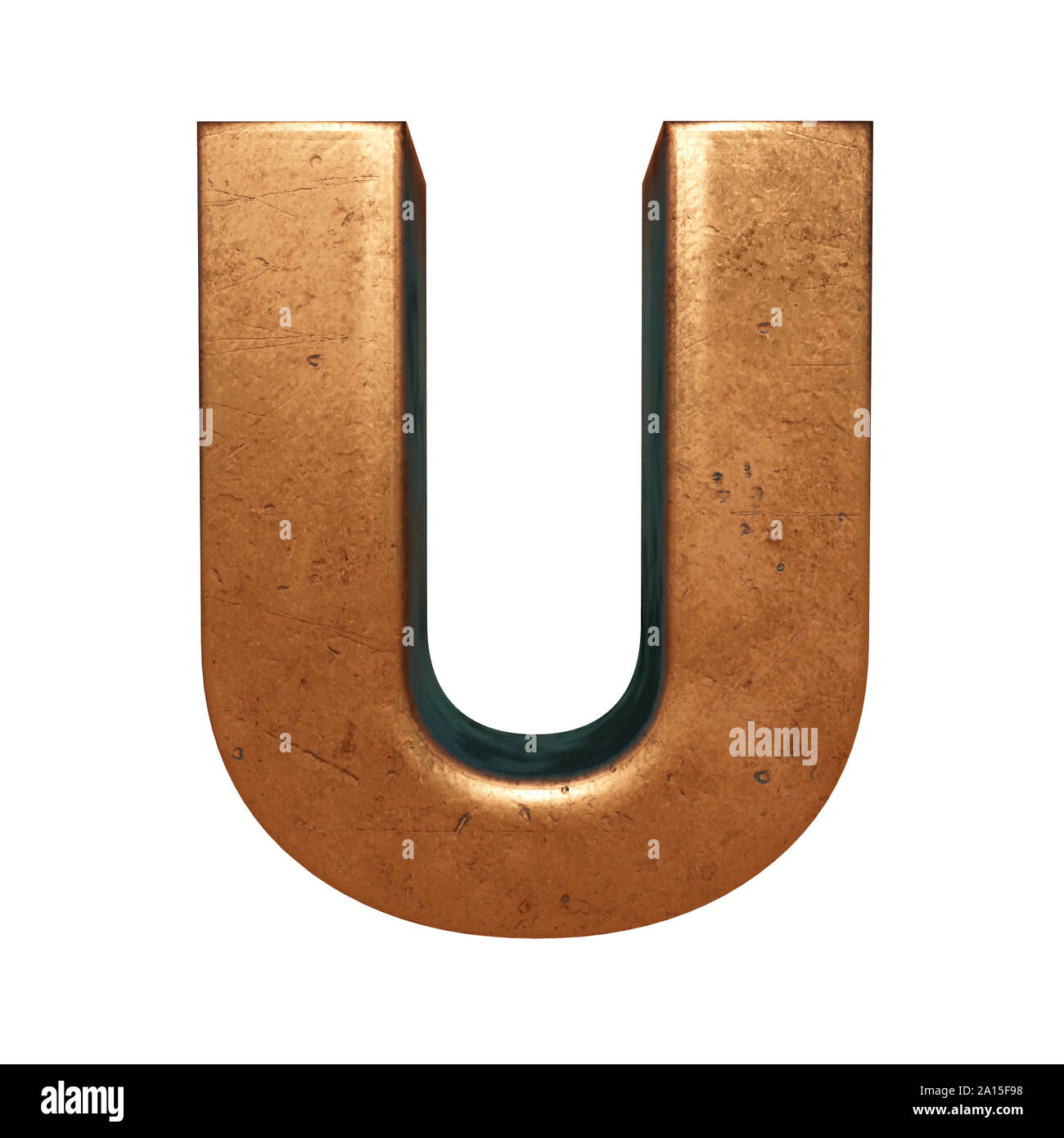 Scratched texture copper metal Cut Out Stock Images & Pictures - Alamy