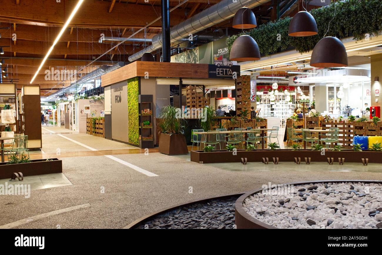 Bologna / Italy - August 30, 2019: Fico Eataly World. Fico is a largest ...