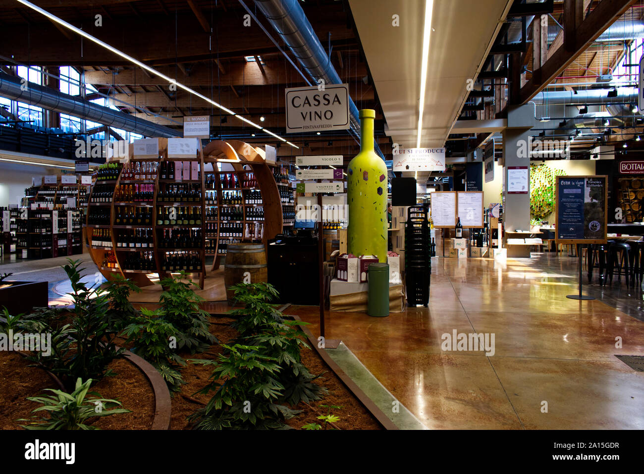Bologna / Italy - August 30, 2019: Fico Eataly World. Fico is a largest ...