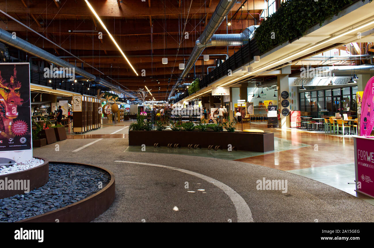 Bologna / Italy - August 30, 2019: Fico Eataly World. Fico is a largest ...