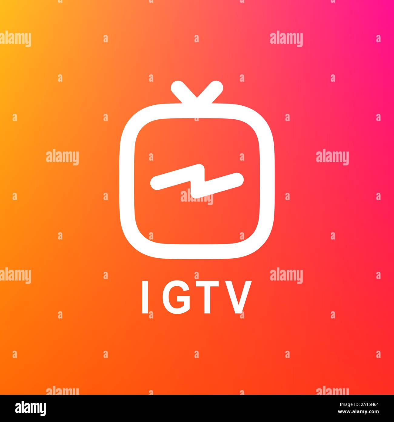 Igtv logo Stock Vector Images - Alamy