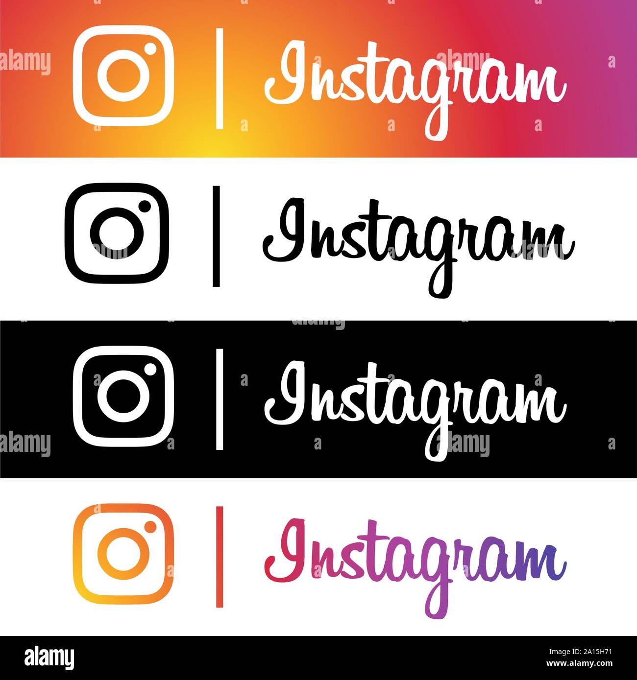 Instagram logo hi-res stock photography and images - Alamy