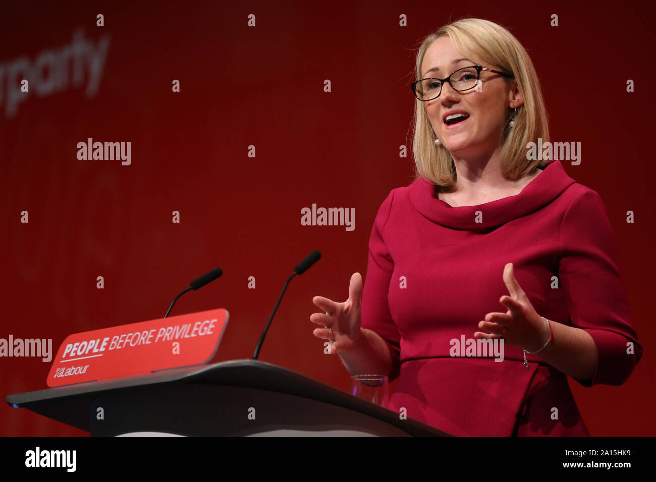 REBECCA LONG-BAILEY, 2019 Stock Photo - Alamy